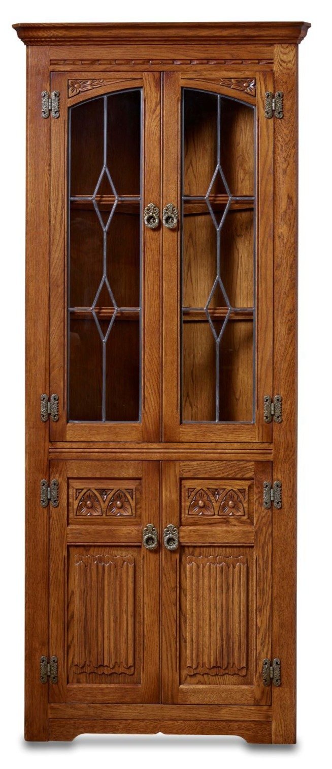 Old Charm Corner Cabinet House of Reeves